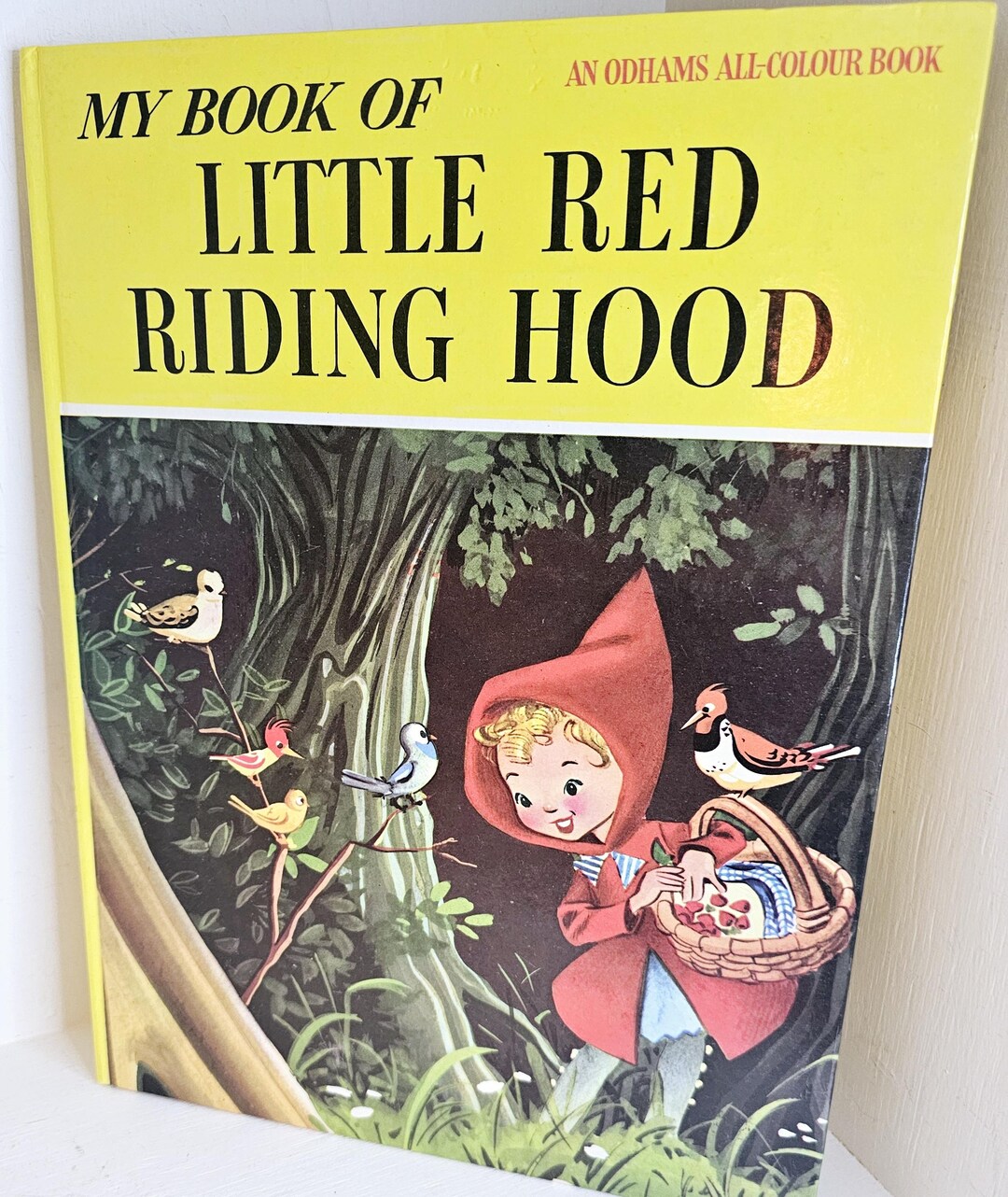 Vintage Kitsch Little Red Riding Hood Story Book Odhams All Colour ...