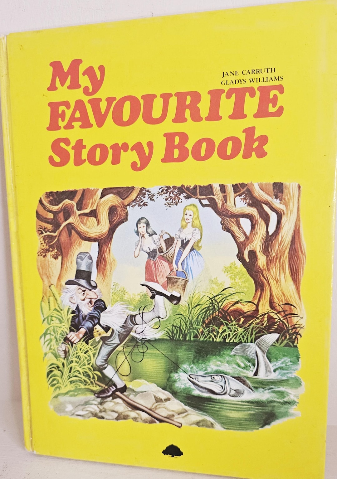 Vintage Childrens My Favourite Story Book Hard Cover Picture Book Jane ...