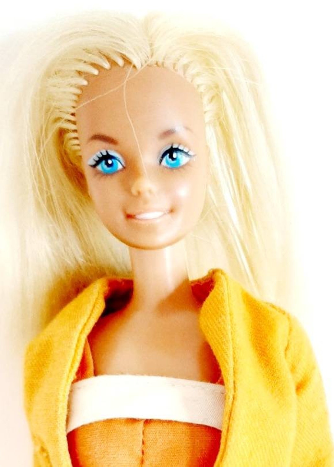Vintage Mattel Malibu Barbie Doll Straight Arms Twist And Turn Waist