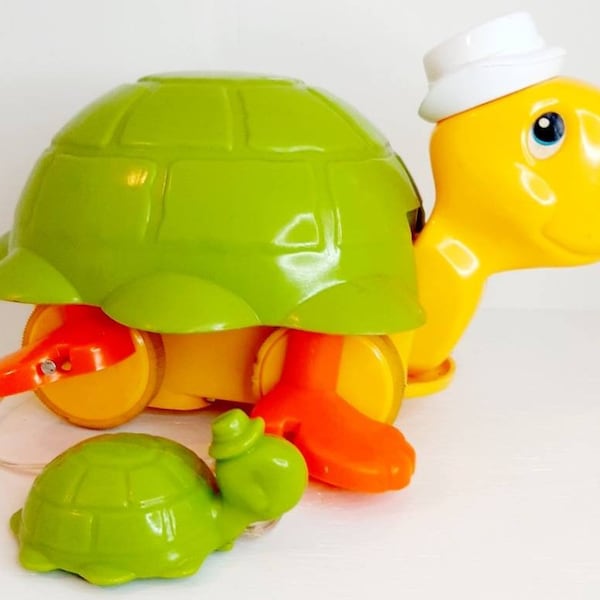 Turtle Pull Toy - Etsy