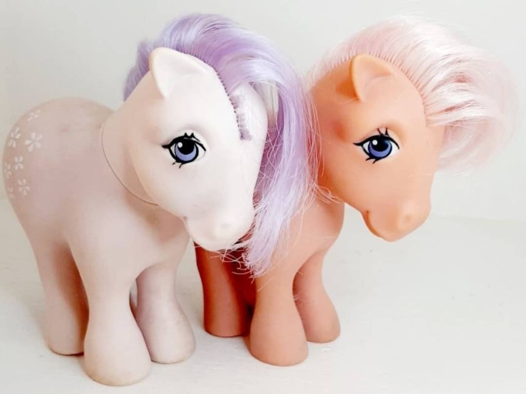 Vintage G1 My Little Pony Blossom Cotton Candy Original 1980s Eighties ...