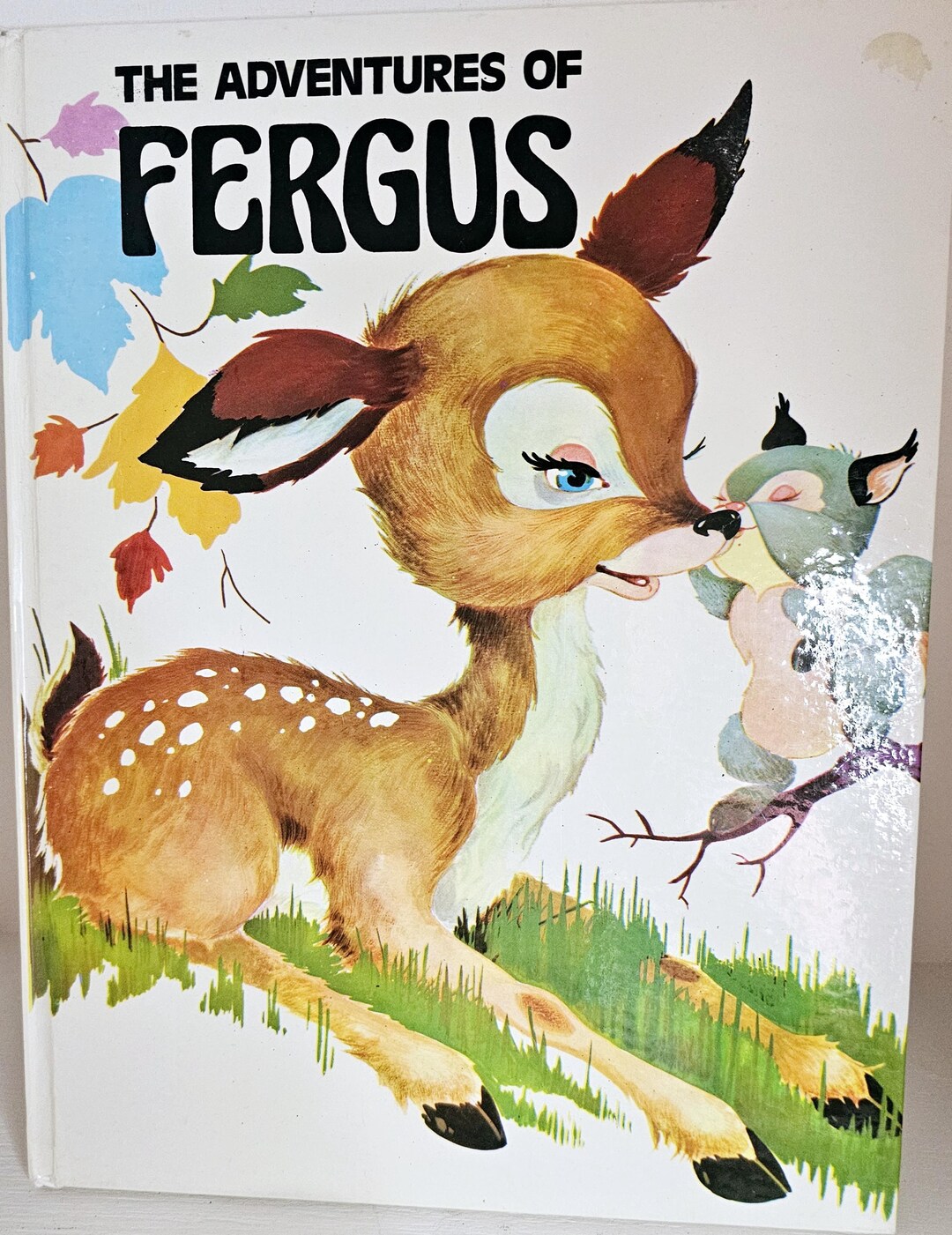 Vintage Fergus the Fawn Hard Cover Poster Book Kitsch Woodland ...