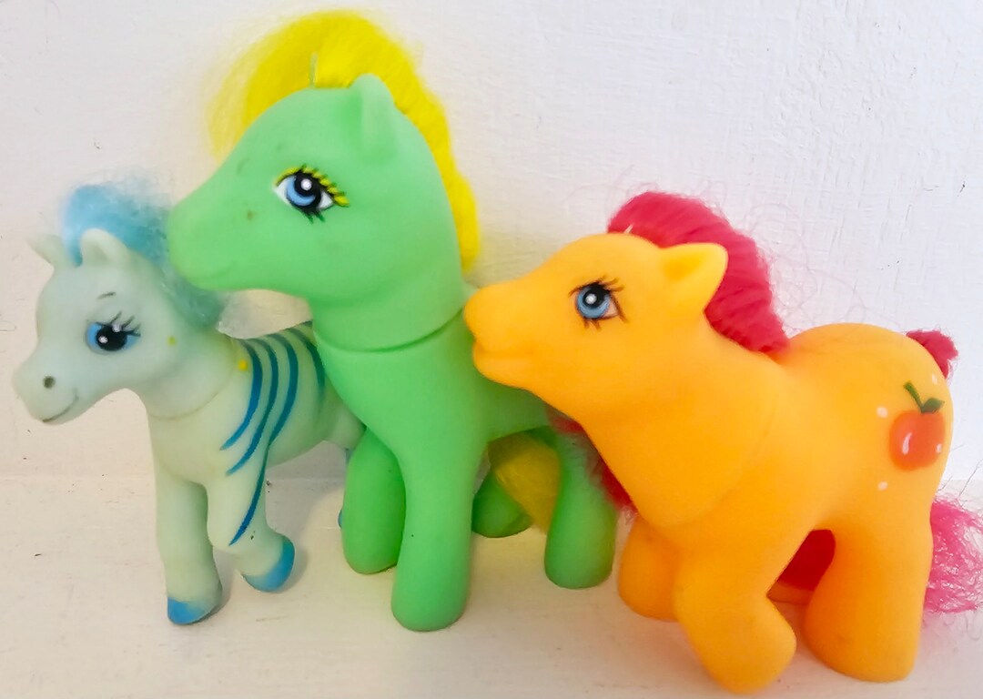 Vintage G1 My Little Pony Clones Baby My Little Phony 1980s Lot of 3 ...