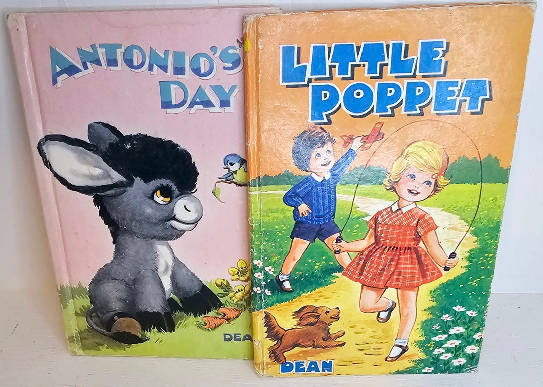 Vintage Dean Small Picture Books Antonios Day Little Poppet 1959 1969 ...