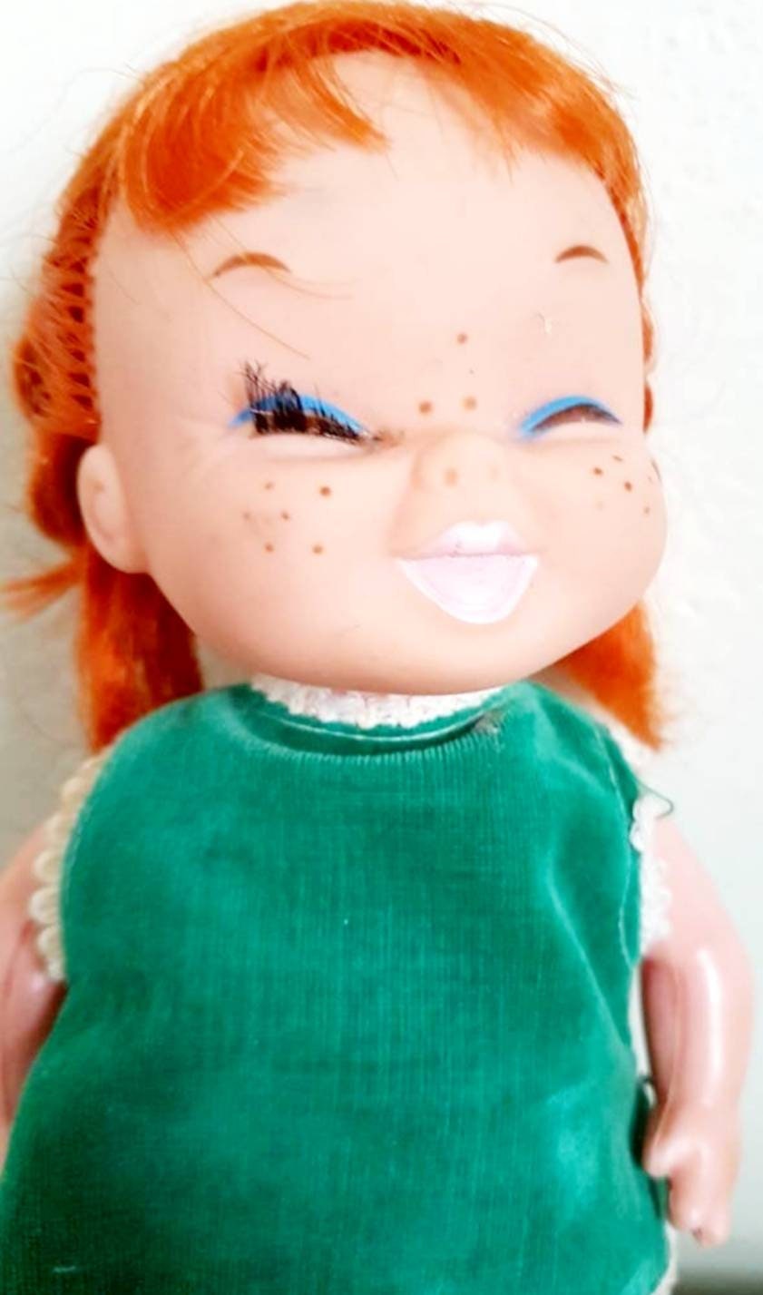 Dolls & Action Figures Dolls Vintage kitsch style fibre craft doll 8 ...