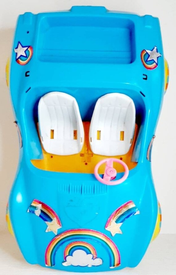 Rainbow Brite Car Rainbow Stickers Blue Yellow Dune Buggy - Etsy