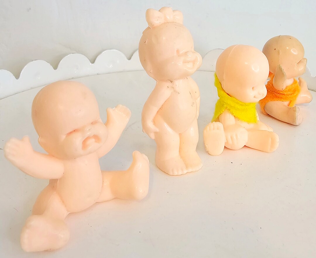 Vintage Hasbro Lil Babies Figurine Oodles Vinyl Baby Doll Figurines You ...