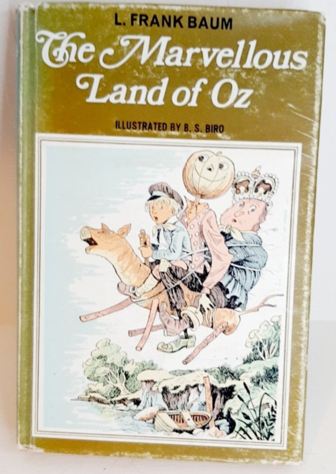 Vintage Wizard of Oz L Frank Baum the Marvellous Land of Oz Hard Cover ...