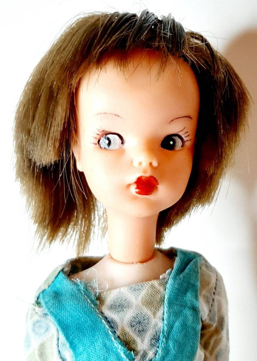Vintage 1960s Sindy Tammy Clone Doll Brunette Hair Cut In Etsy Australia