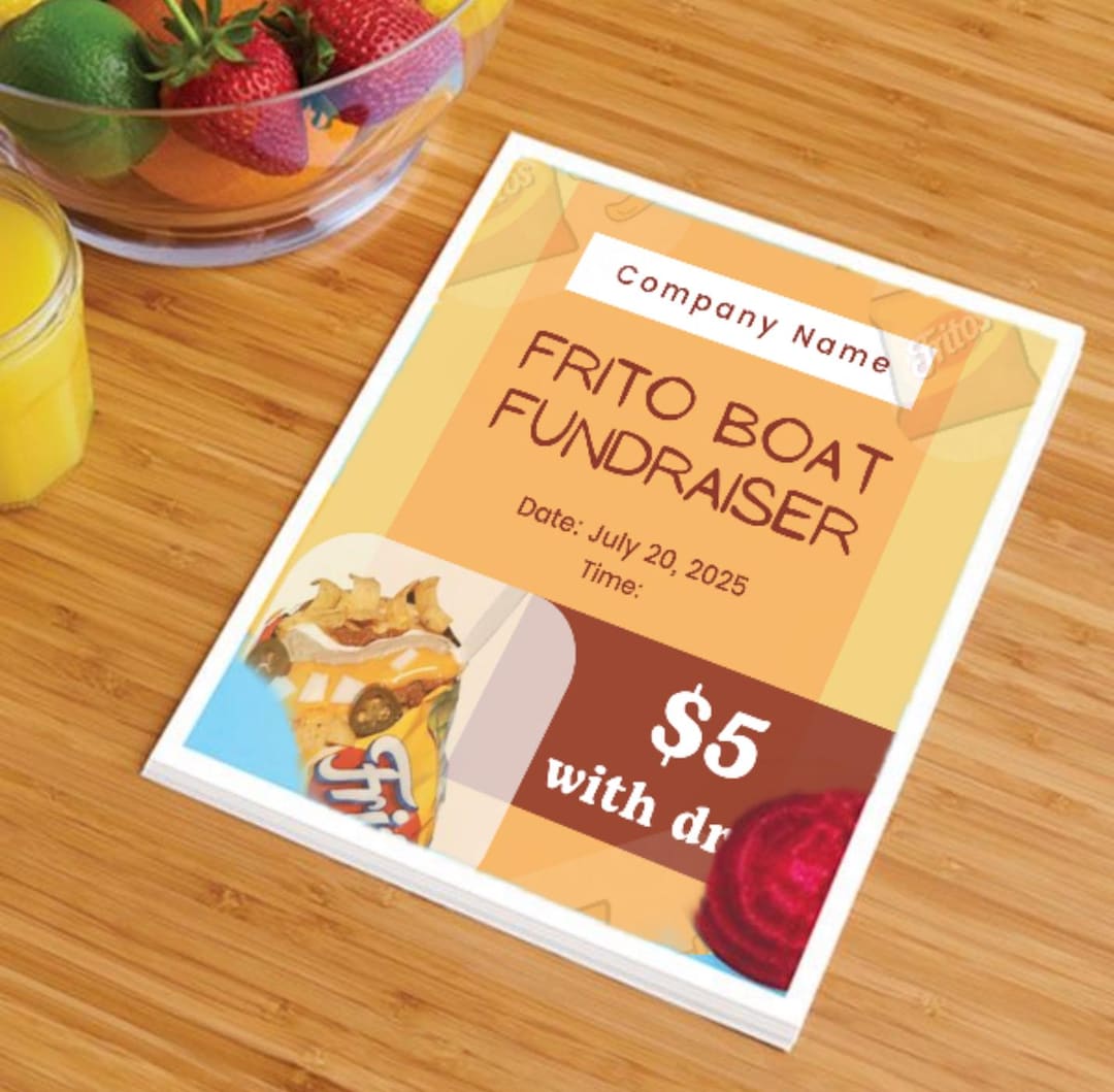 Frito Boat Fundraiser - Etsy
