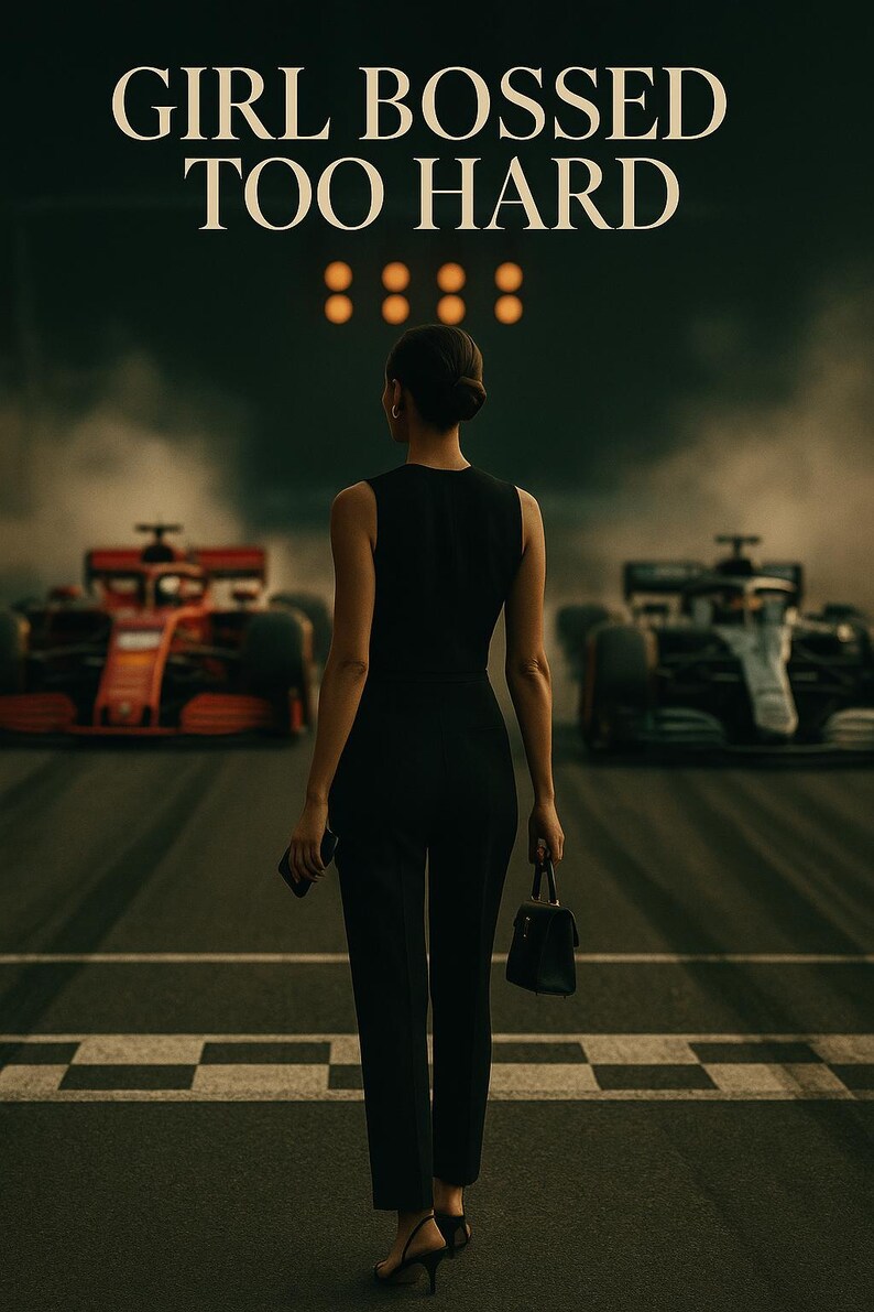 Girl Bossed Too Hard Digital Wall Art | Luxury F1 Aesthetic Poster ...