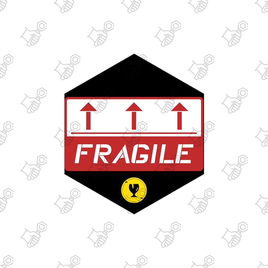 Fragile Clip Art SVG - Etsy