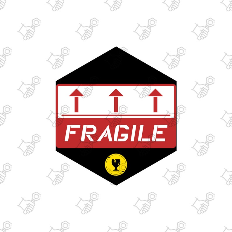 Fragile Clip Art SVG - Etsy