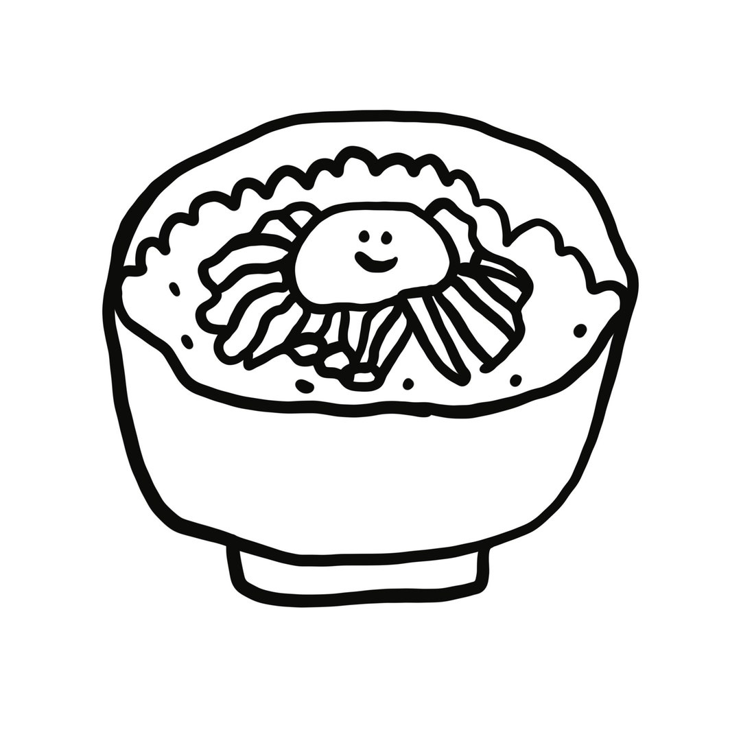 Cute Rice PNG Clip Art Transparent Background - Etsy Australia