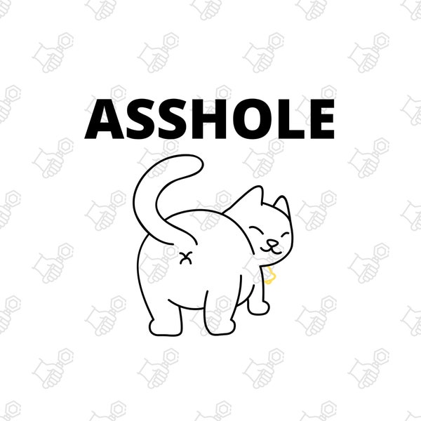 Cat Butt Clip Art - Etsy