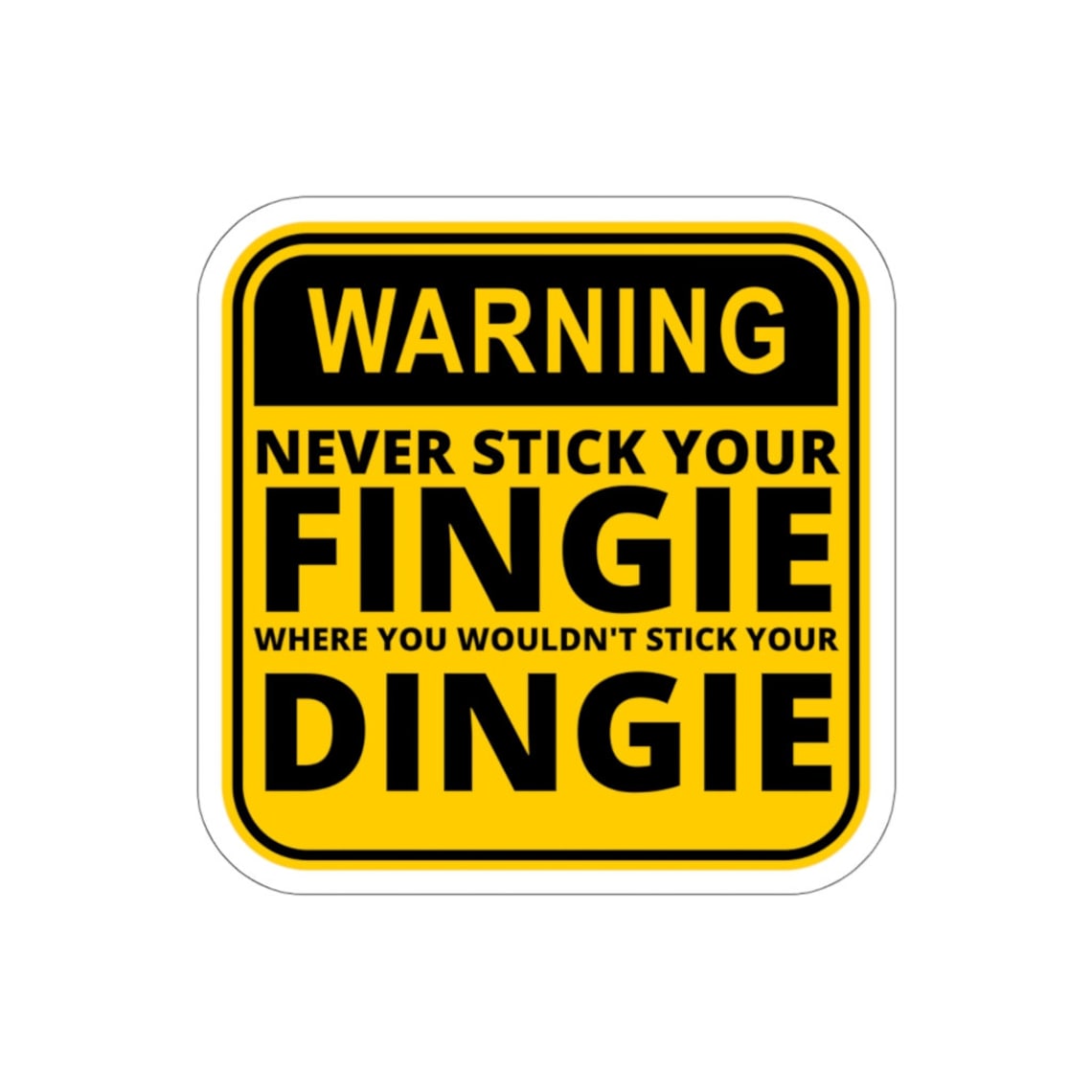 Workplace Funny Safety Warning Stickers - Etsy UK