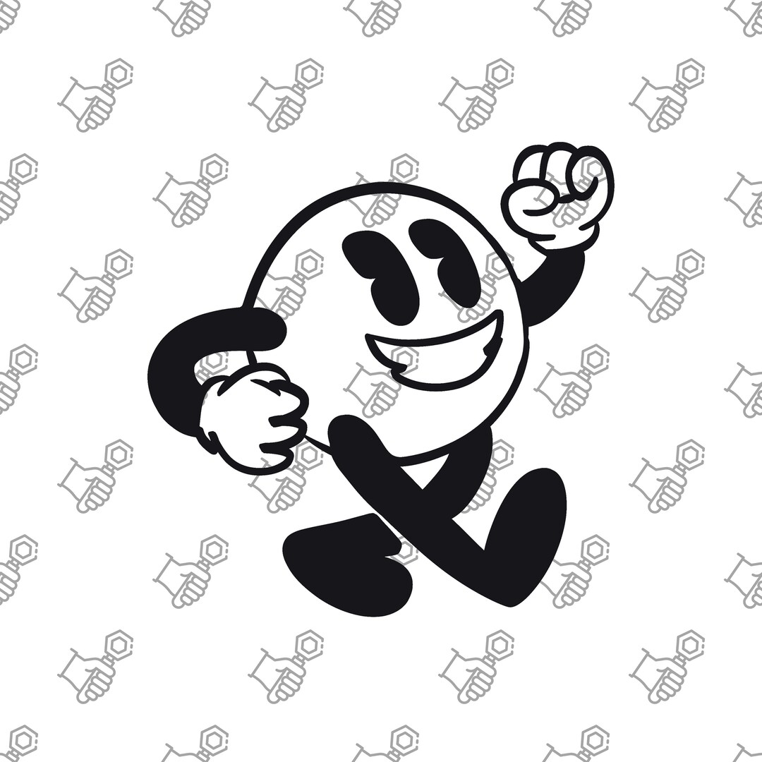 Stick Figure Smiley Clip Art SVG - Etsy