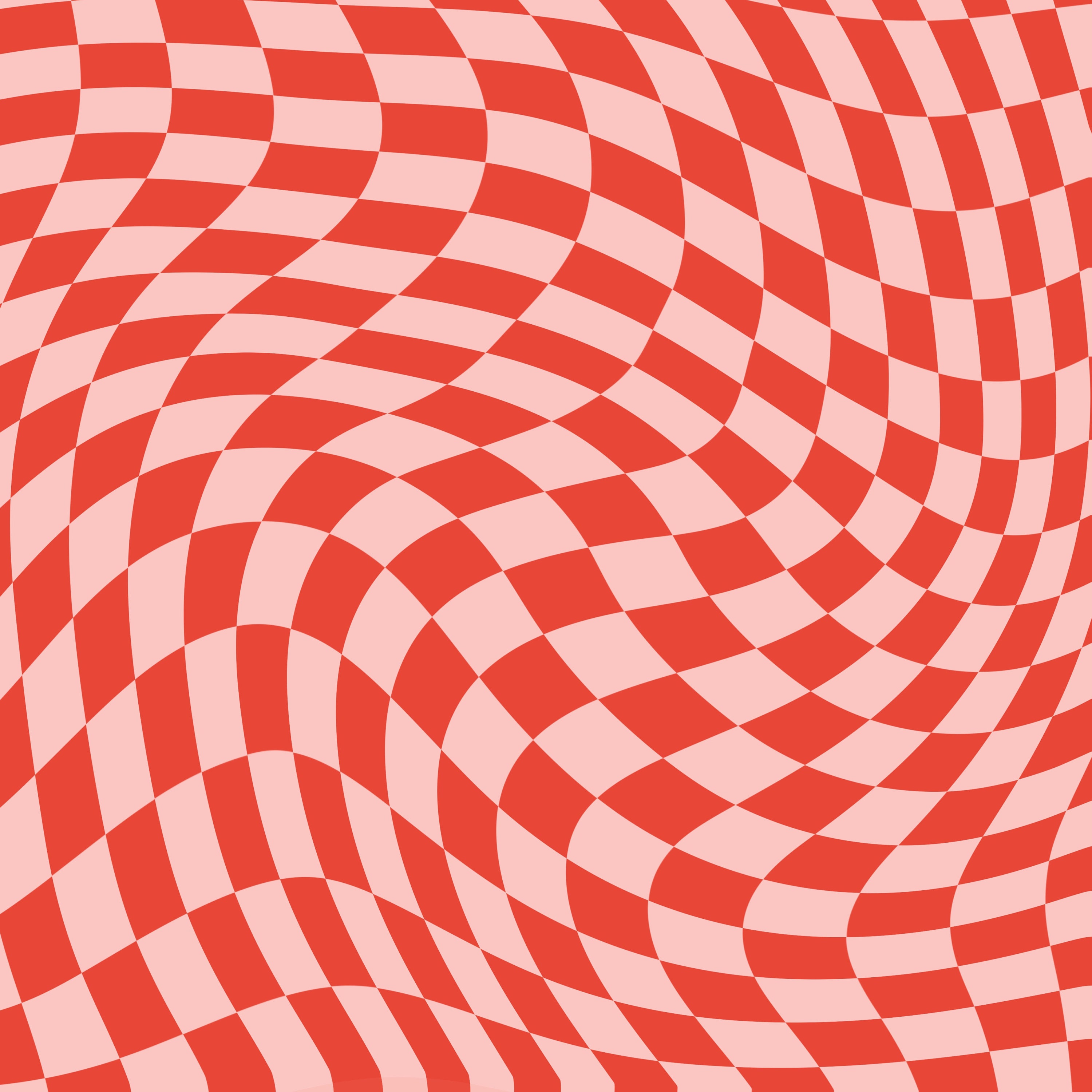 Red and Pink Warp Check Wavy Pattern Digital Download - Etsy