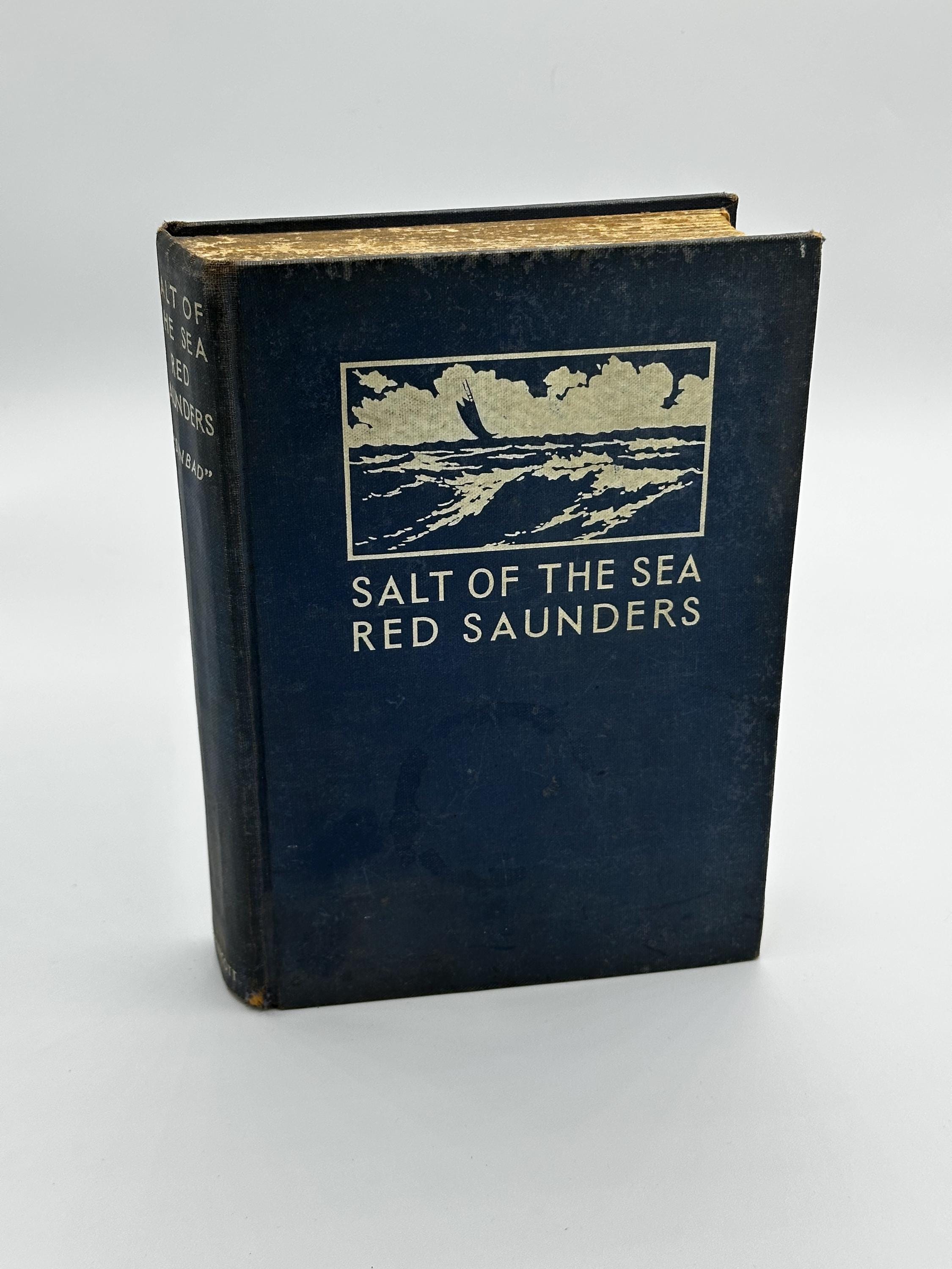 Salt of the Sea Red Saunders "sinbad" Vintage Book - Etsy