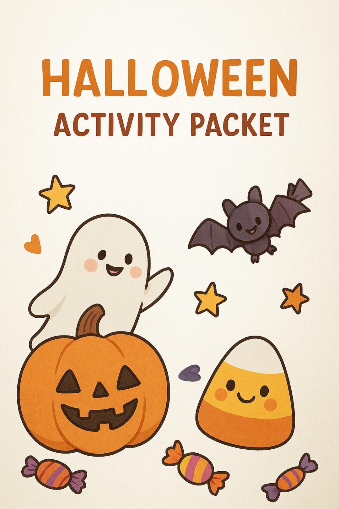 Halloween Activity Packet - Etsy