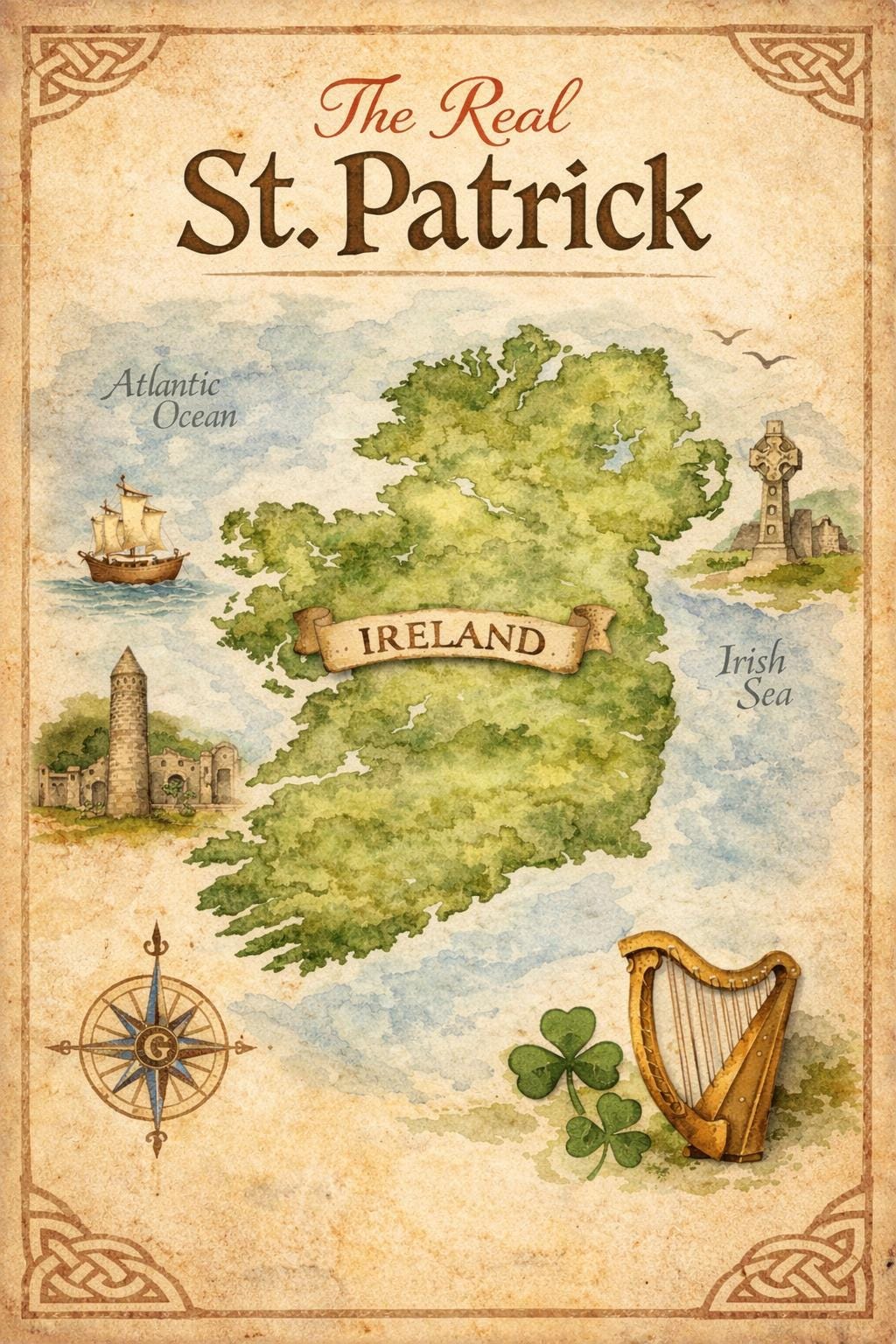 The Real St. Patrick - Etsy