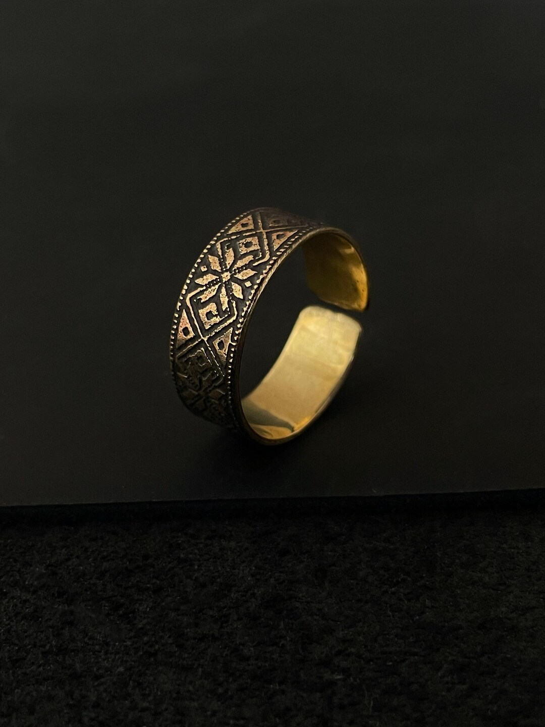 Baltic Morning Star Ring – Auseklis Protective Symbol Jewelry Handmade ...