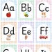 Gingham ABC Classroom Decor | Printable Alphabet Posters - Etsy