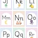 Gingham ABC Classroom Decor | Printable Alphabet Posters - Etsy