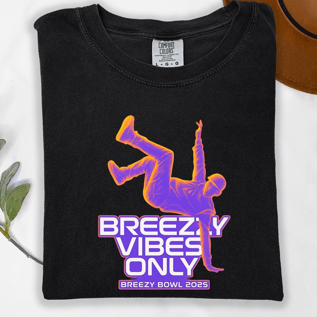 Chris Brown Breezy Bowl Shirt 2025, Breezy Vibes Only Tee, Hip Hop ...