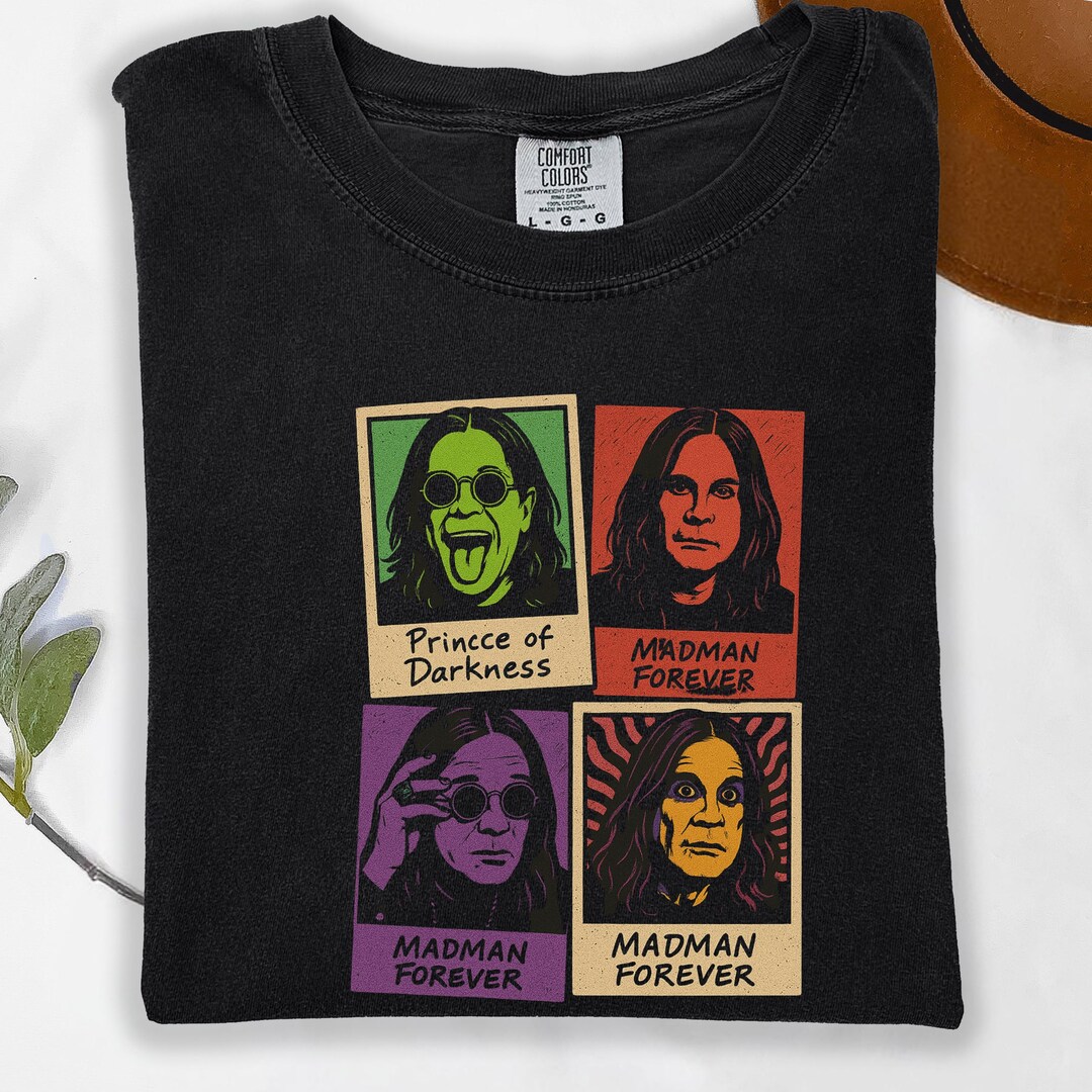 Heavy Metal Unisex 100% Cotton T-shirt: Vintage Retro Rock Concert ...