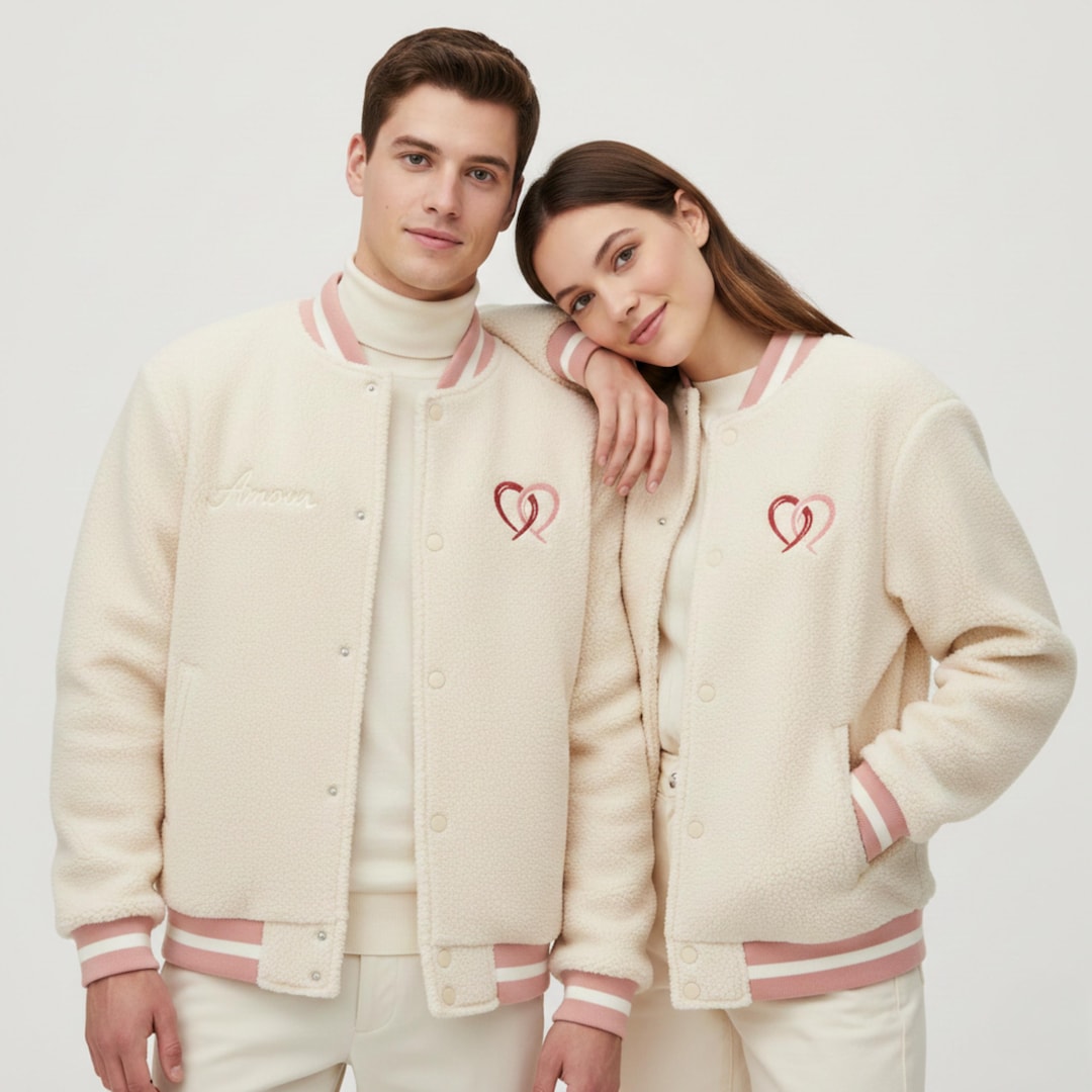 Valentine’s Day Matching Varsity Jackets for Couples | Minimalist ...