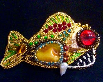 Beaded Fish Pattern - Etsy