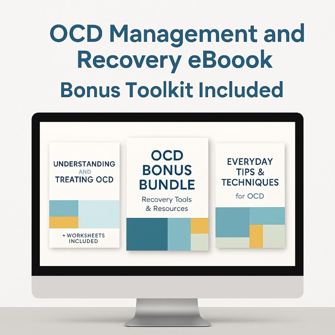 OCD - Self Help Coping Skills - Digital Workbook & | CBT/ERP Inspired ...