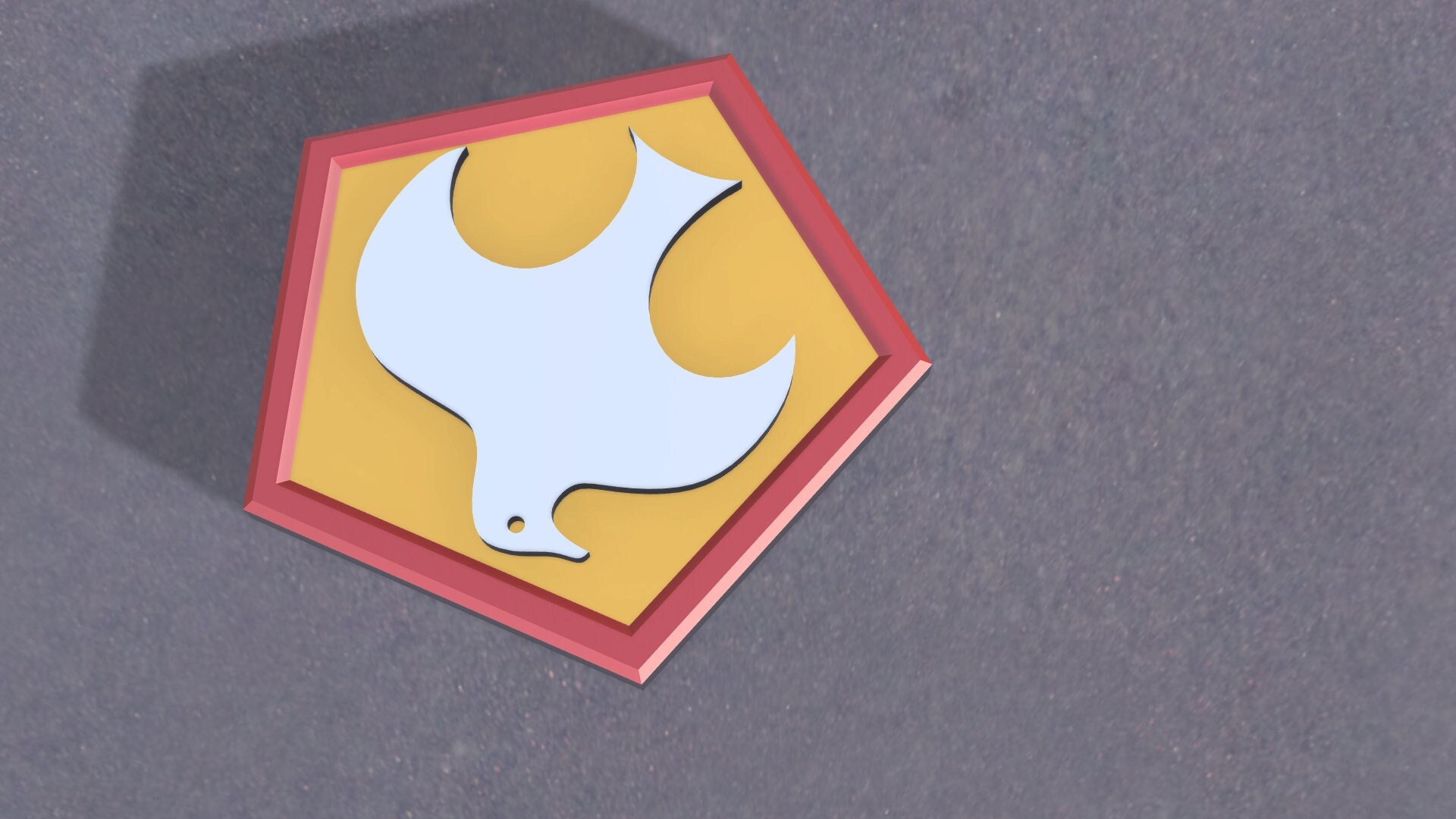 Peacemaker Dove of Peace Symbol STL File - Etsy