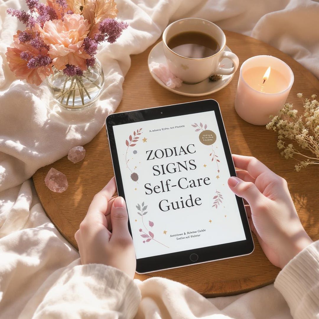 Zodiac Signs Self-care Guide - Etsy