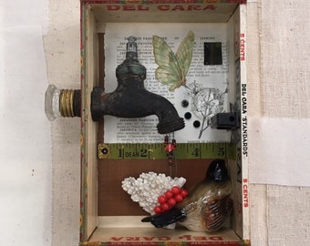 Found object art | Etsy