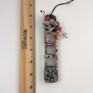 Guitar Bass Assemblage Art. Found Object Hanging Art. Mixed Media ...