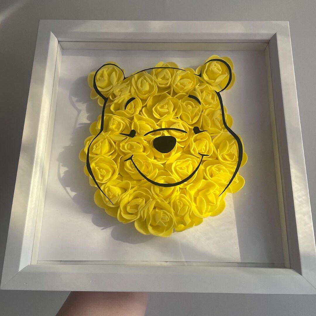 Winnie the Pooh Shadow Box Frame - Etsy UK