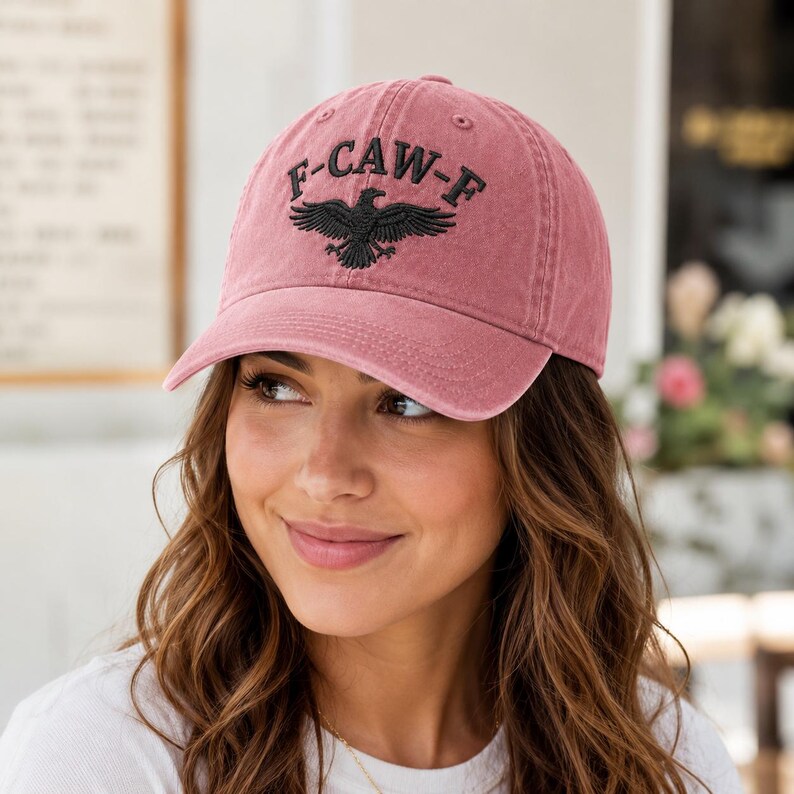 F CAW F Embroidered Hat, Funny Bird Baseball Cap, Raven Crow Lover Gift ...