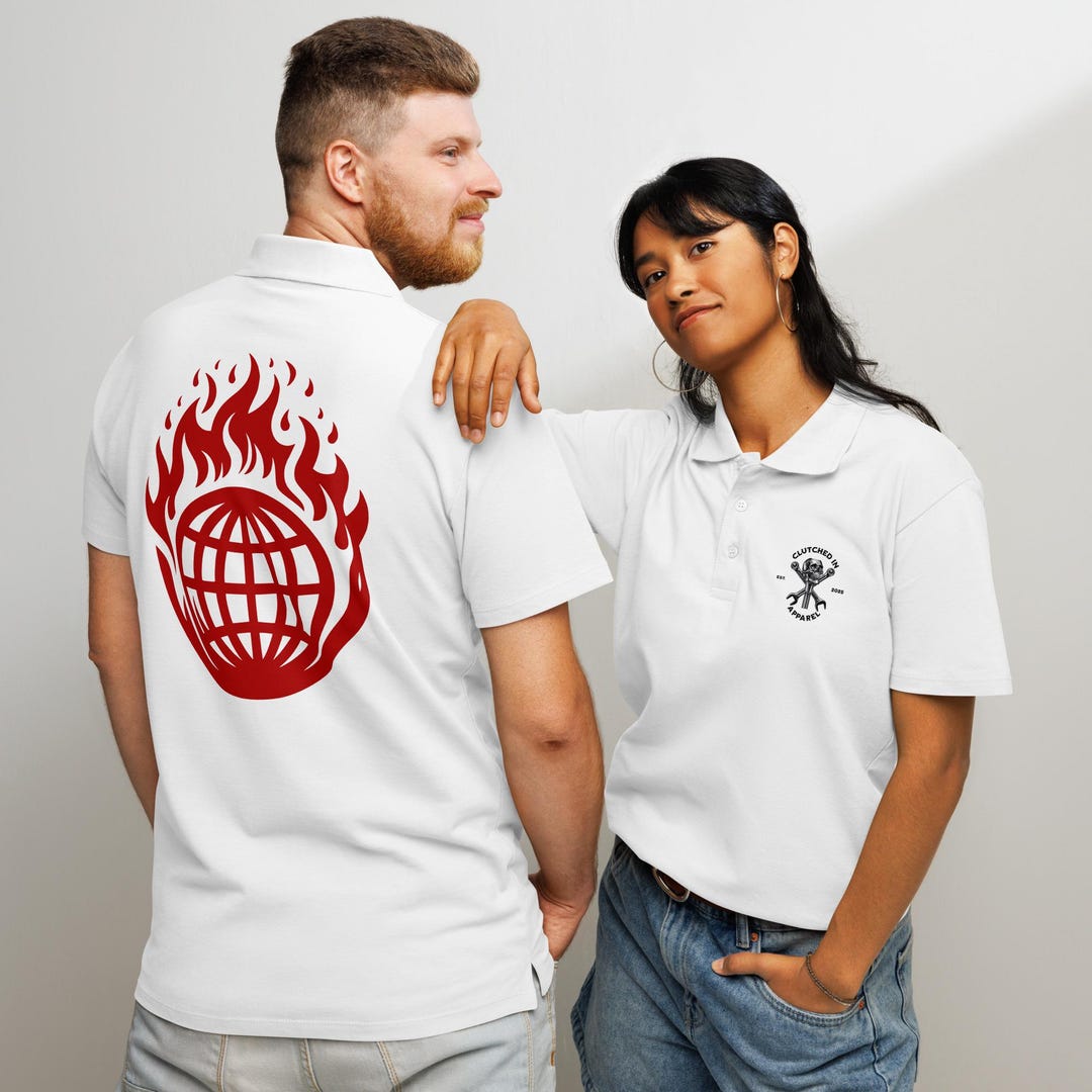 Car Enthusiast Pique Polo Shirt, Hot Rod Mechanic Wear - Etsy