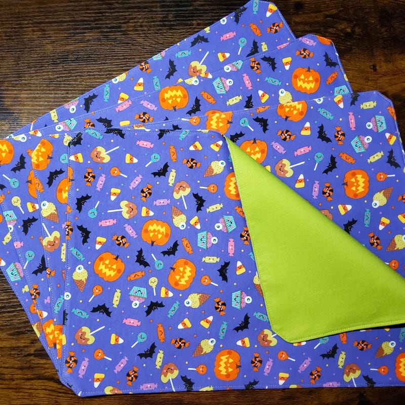 Halloween Placemat - Etsy