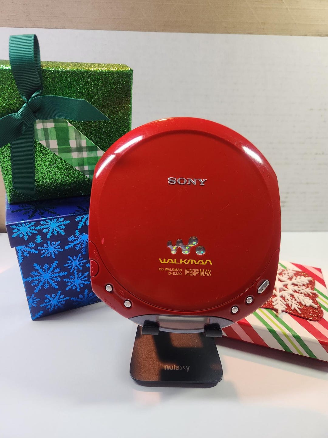 Vintage Sony CD Walkman D-E220 Red - Etsy