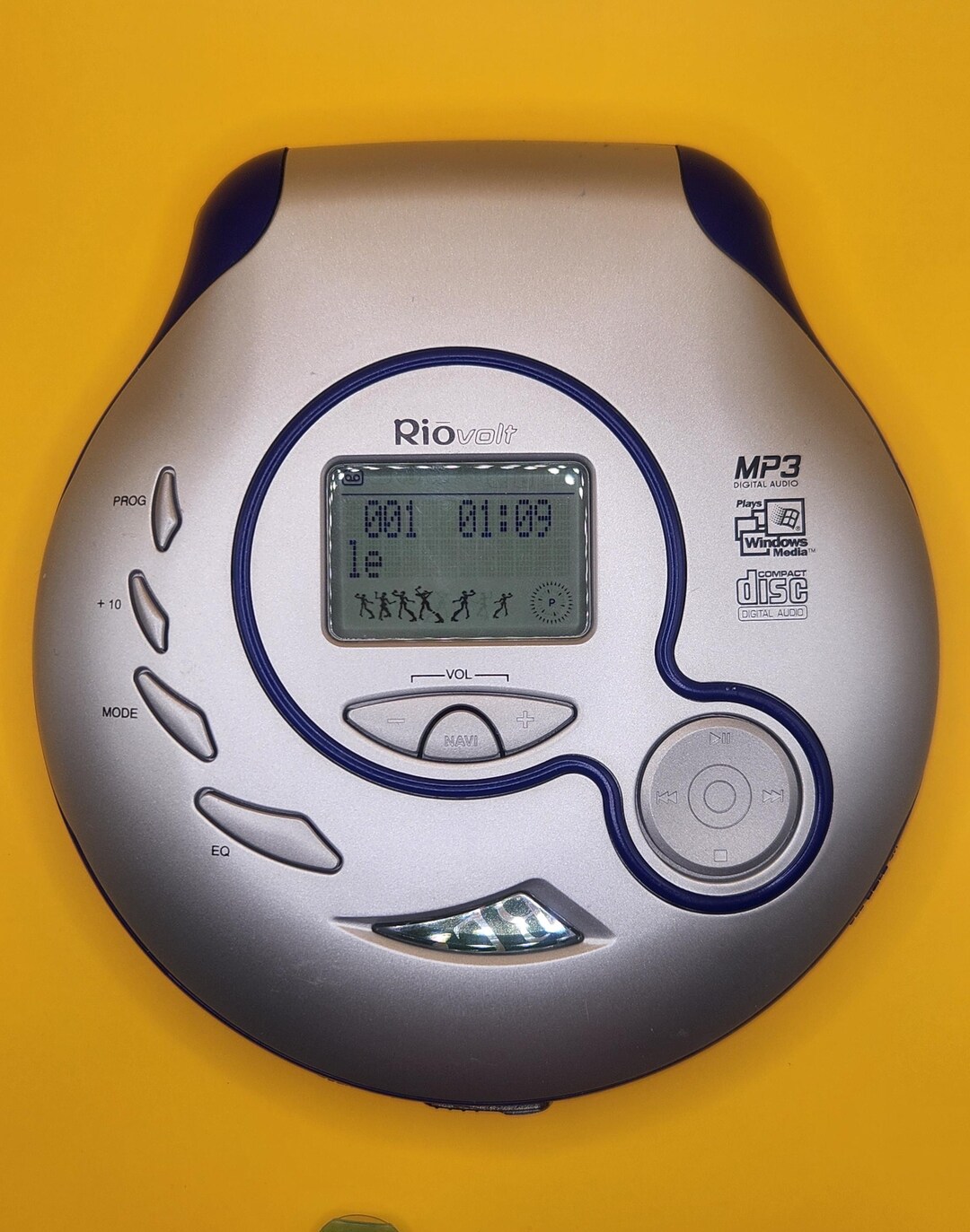 Riovolt Portable CD Player PSX100 Silver/blue - Etsy