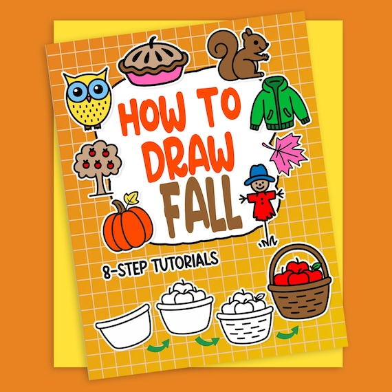Fall Directed Drawings For Kids
