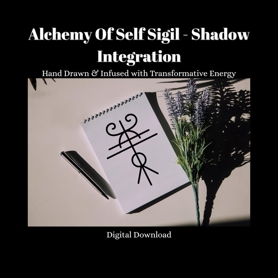 Alchemy of Self Sigil – Hand-drawn & Infused With Transformative Energy ...