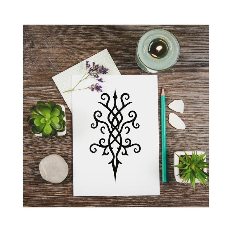 Calcination Sigil – Alchemical Transformation & Shadow Purification ...