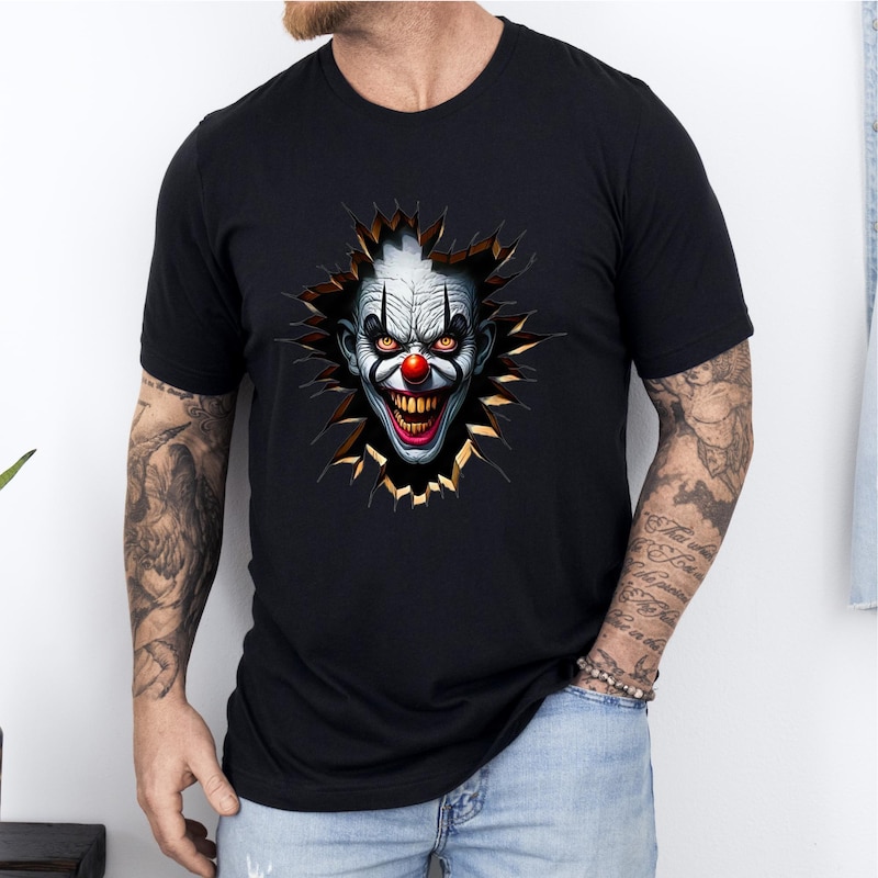 Horror Circus Tshirt - Etsy