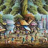 Vintage Large Kamasan Painting From Bali - Etsy