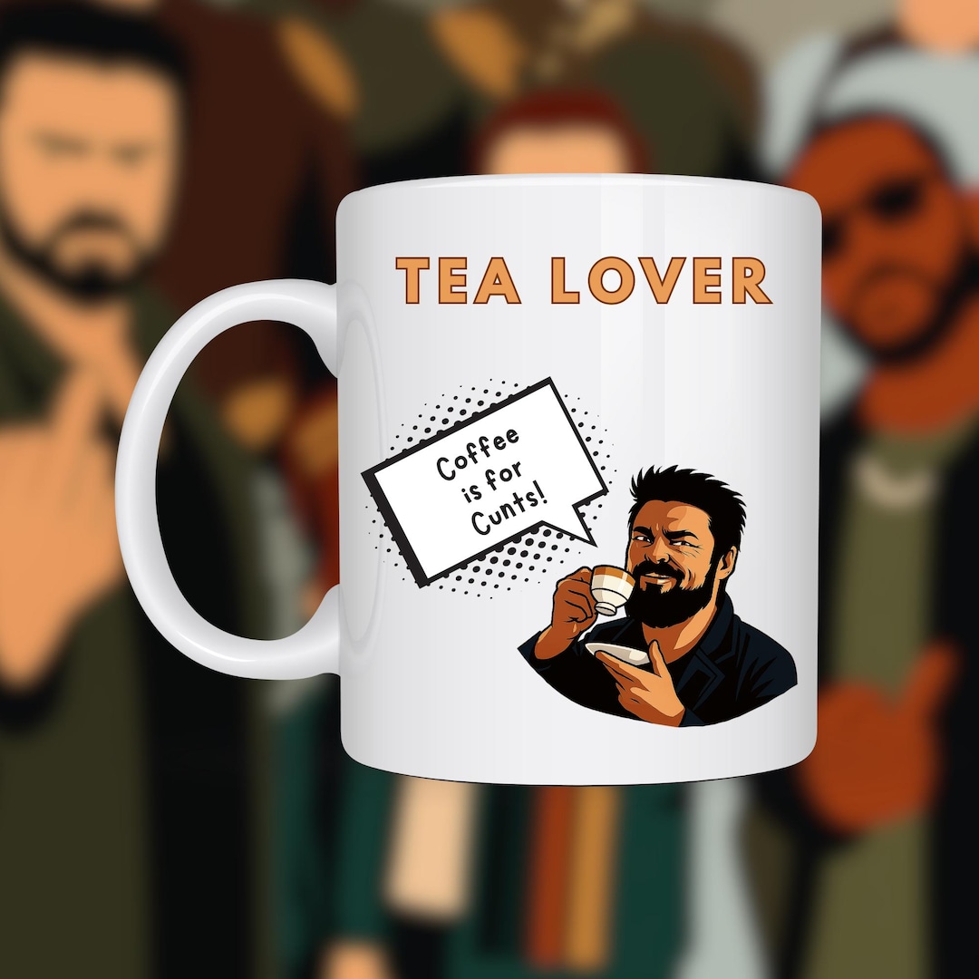 The Boys Billy Butcher "coffee is for Cunts!" Fan Art Mug - Etsy