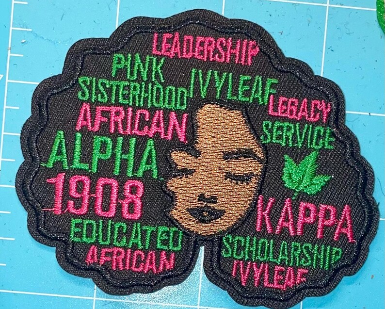 Alpha Kappa Alpha “AKA” Iron on Patches.5/15 Bundle Pack - Etsy